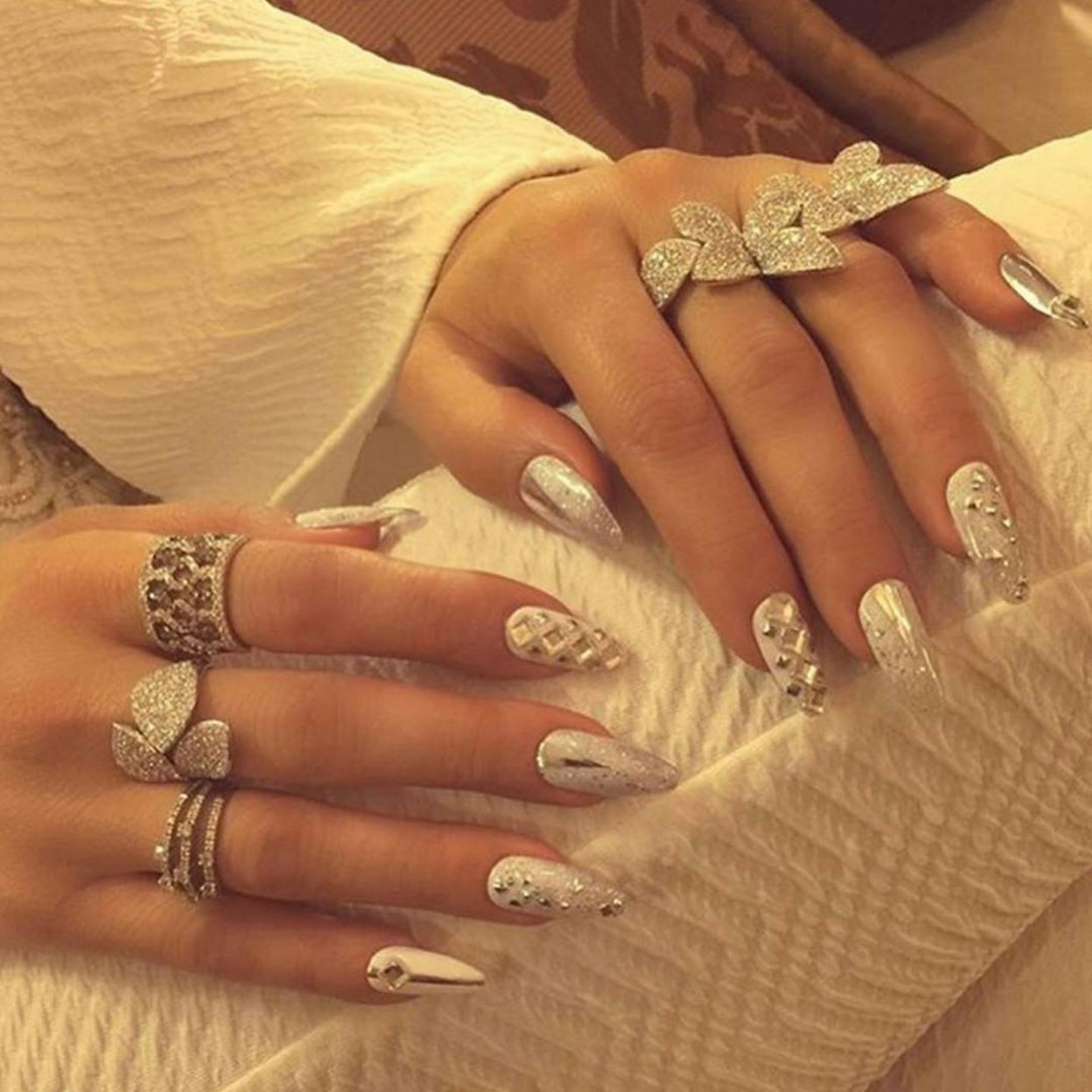 The Best Celebrity Nail Art Inspiration 2021 Grazia